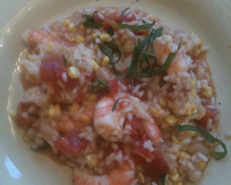 Tomato Corn Risotto With Shrimp Recipe - Food.com