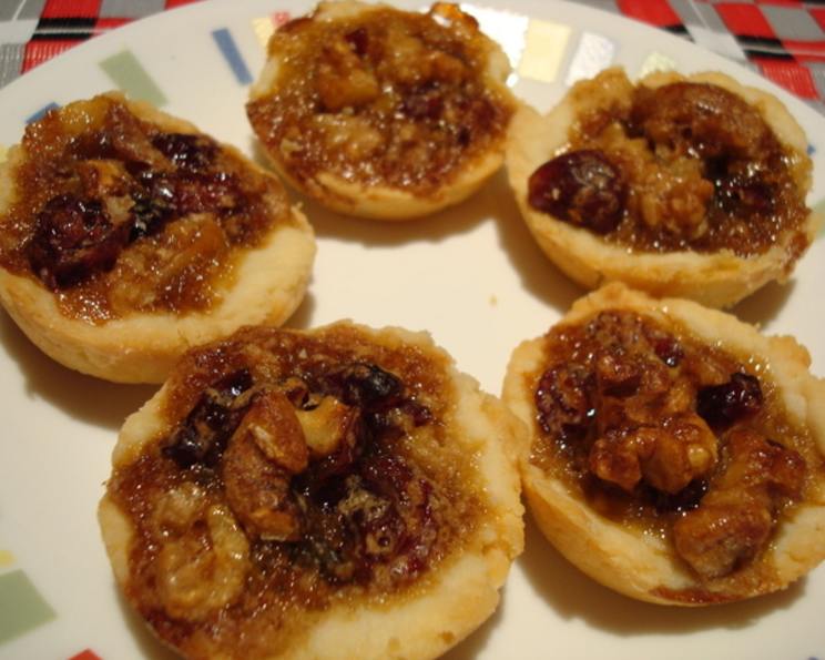 Christmas Cranberry-Nut Tassies (Mini) Recipe - Food.com