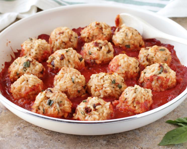 Sun-Dried Tomato, Mozzarella and Basil Rice Balls Recipe - Food.com