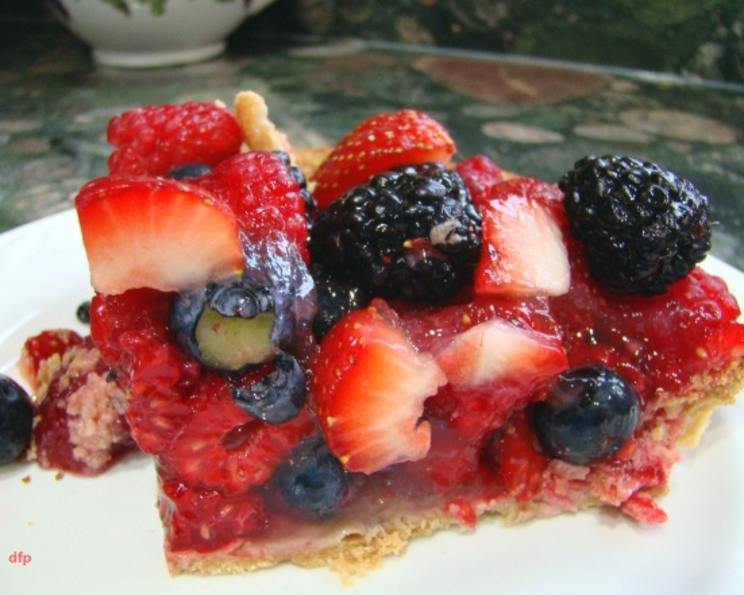Glazed Fresh Berry Pie Recipe - Food.com