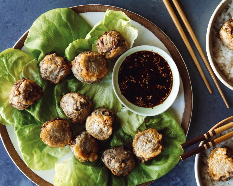 Korean Meatballs With Vinegar Dipping Sauce Recipe - Food.com