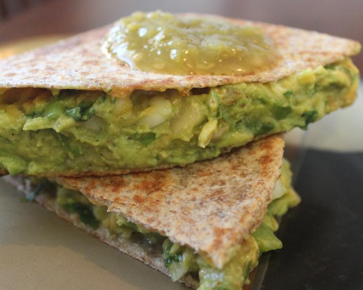 Cheesy Guacamole Quesadillas Recipe - Food.com