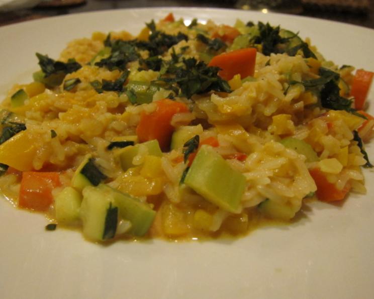 Vegetable Risotto with Curry Sauce Recipe - Food.com