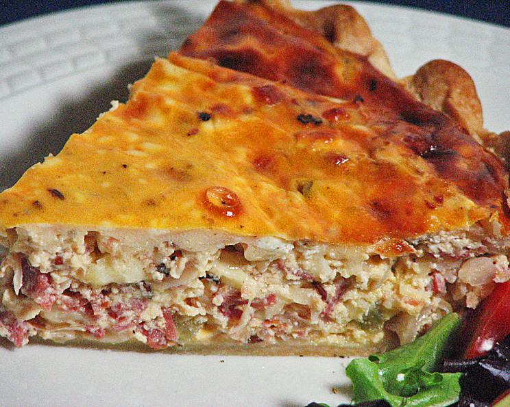 Reuben Quiche -- Fully Dressed! Recipe - Food.com