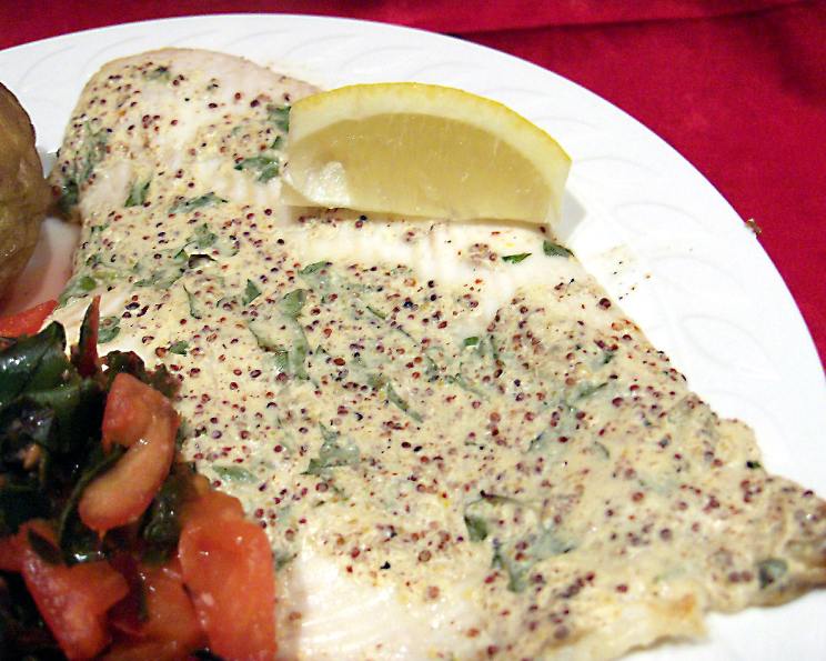 Broiled Sole With Mustard Sauce Recipe - Food.com