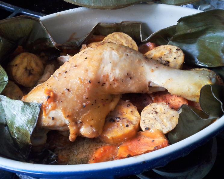 Taisi Moa (Samoan Chicken Baked in Banana Leaves) Recipe - Food.com