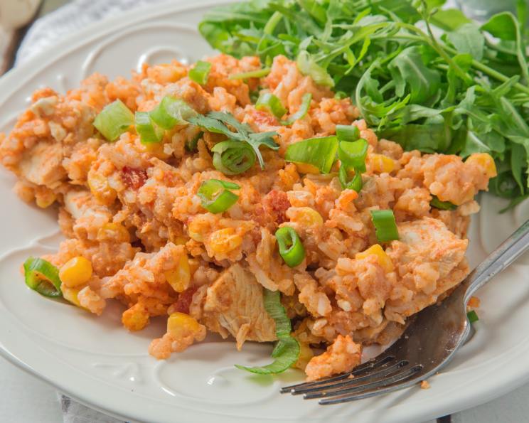 Creamy Santa Fe Chicken and Rice Recipe - Food.com