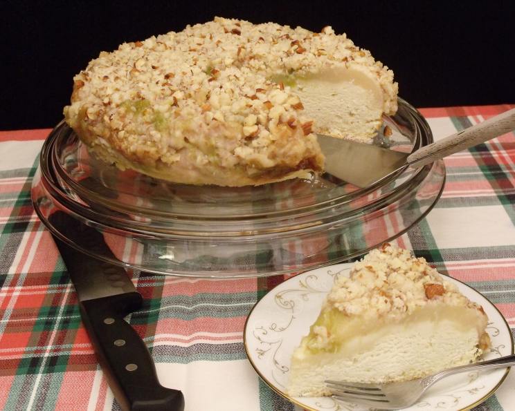 Dutch Oven Pear & Rhubarb Kuchen #RSC Recipe - Food.com