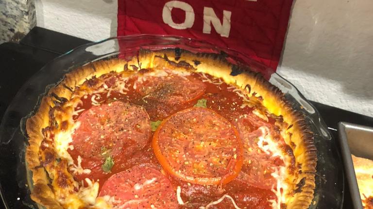Ridiculously Easy Chicago-Style Pizza Pie Recipe - Food.com