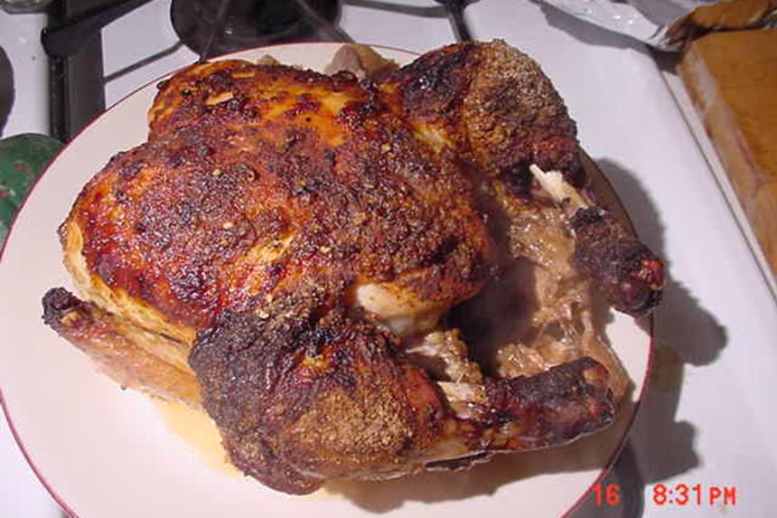 Chicken, Basted Deli Rotisserie Chicken on a Spit? Recipe - Food.com