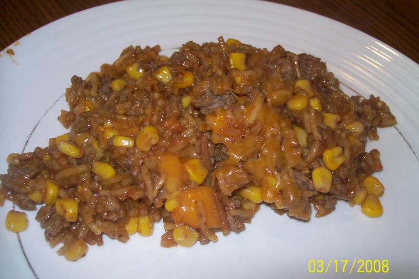 BBQ Rice and Beef Roundup Recipe - Food.com