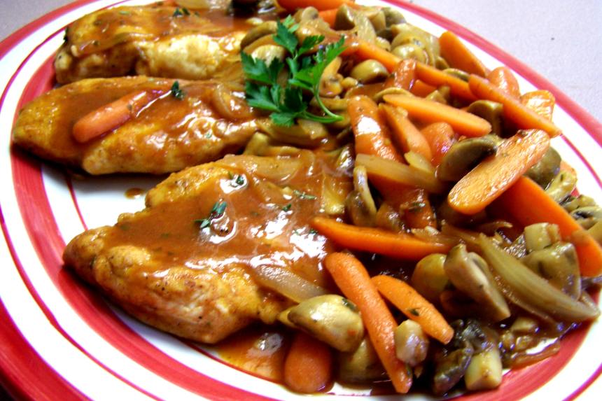 Sensual Chicken With Champagne Recipe - Food.com