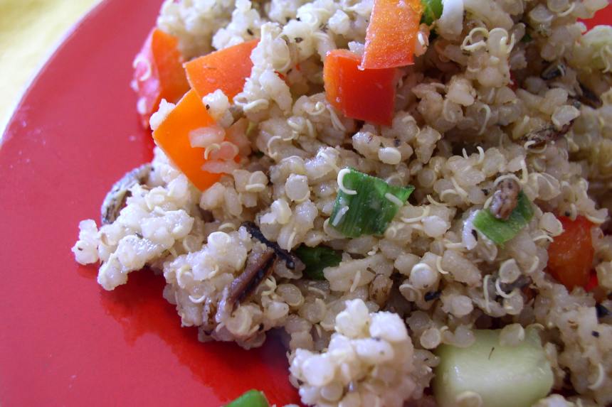 Wild Rice Quinoa Garden Salad Recipe - Food.com