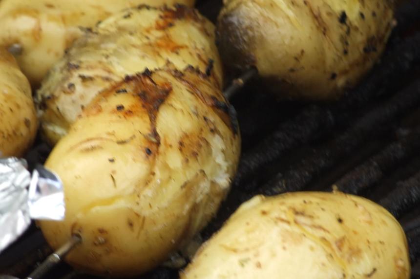 Grilled Baby Potato Kabobs Recipe - Food.com