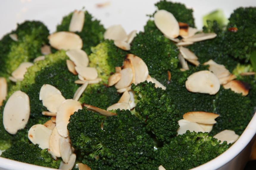 Broccoli & Almond With Lemon Butter Recipe - Food.com