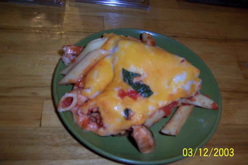 Cheesy Chicken Penne Recipe - Food.com
