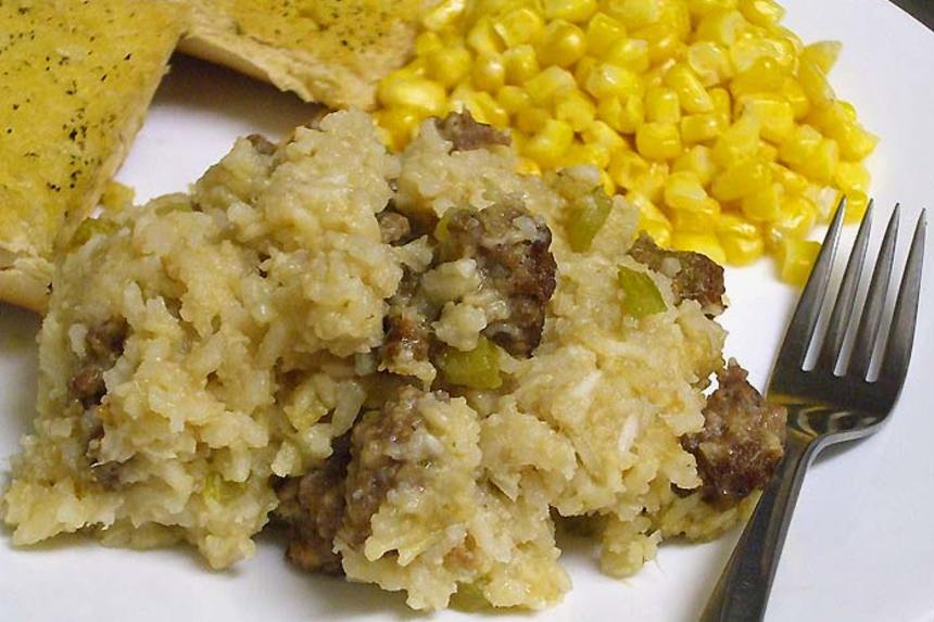 Grandma Katie’s Famous Sausage Rice Recipe - Food.com