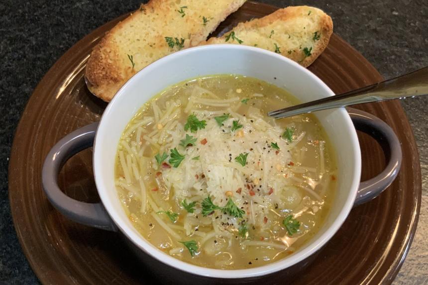 Olive Garden Angel Hair and Three Onion Soup Recipe - Food.com