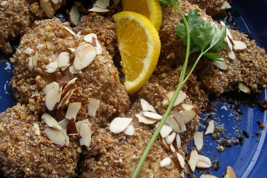 Almond-Crusted Catalan Chicken Recipe - Food.com