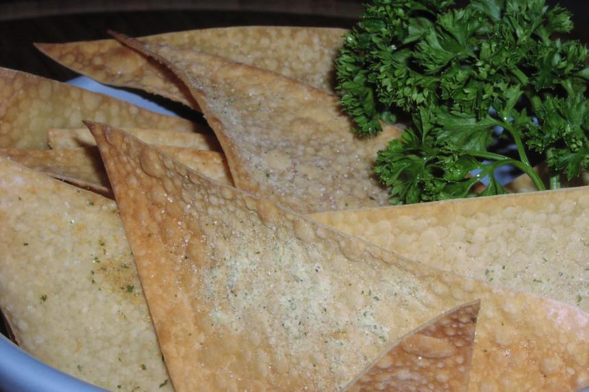 Savory Wonton Chips Recipe - Food.com