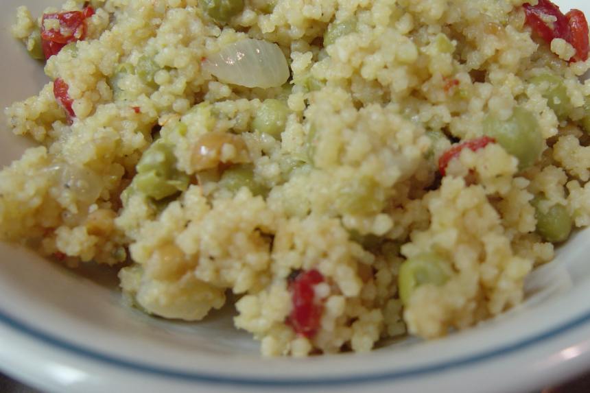Moroccan Peanut Couscous With Peas Recipe - Food.com