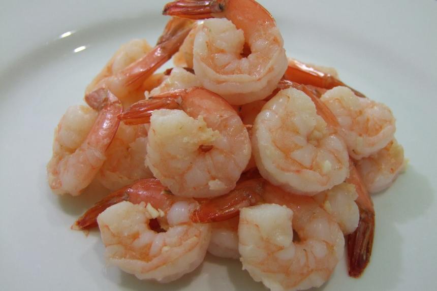 5-Minute Low-Fat Garlic Prawns Recipe - Food.com