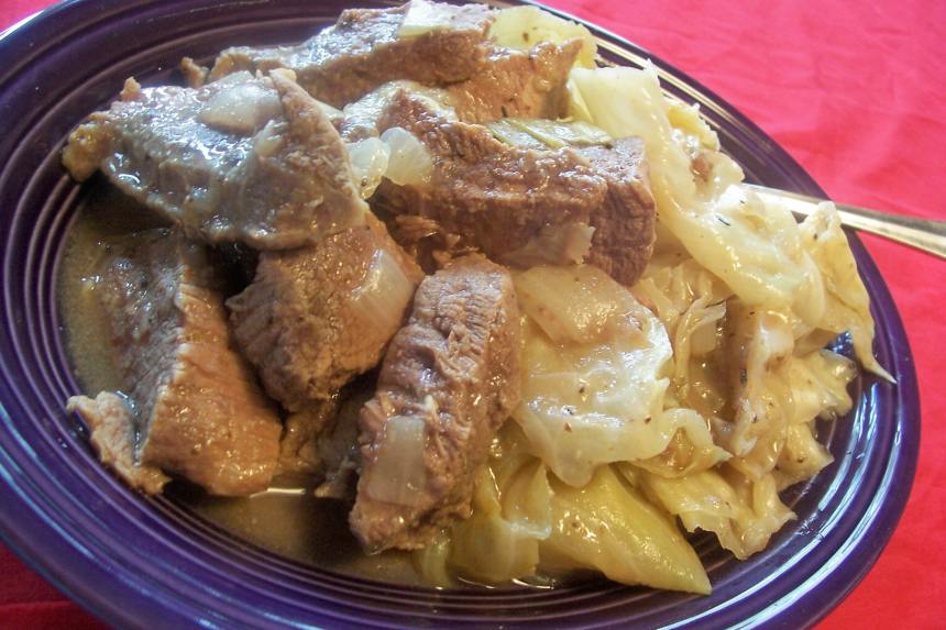 Dutch-Style Beef and Cabbage (Crock Pot) Recipe - Food.com