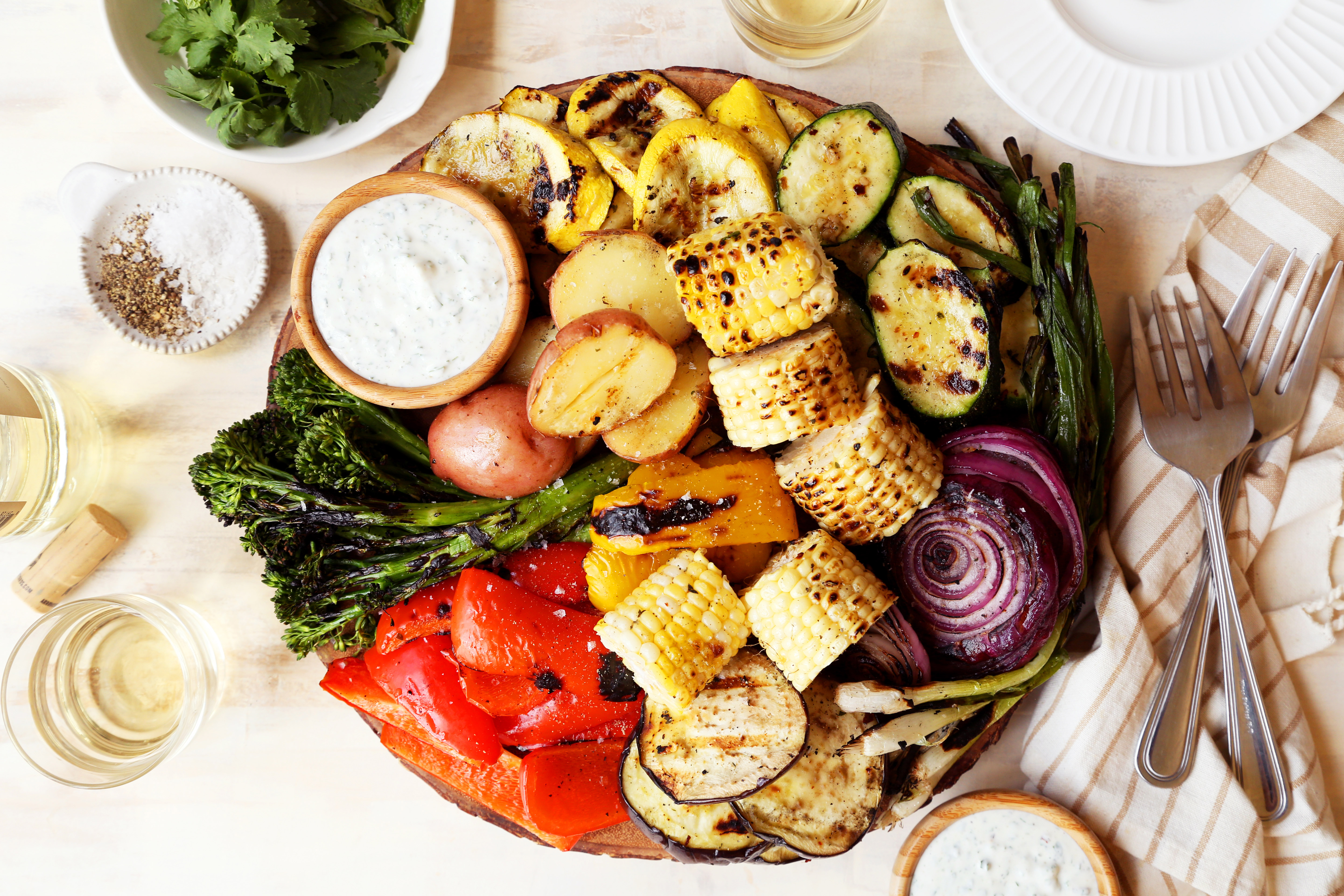 How To Build A Grilled Veggie Tray | Grilled Vegetable Tray