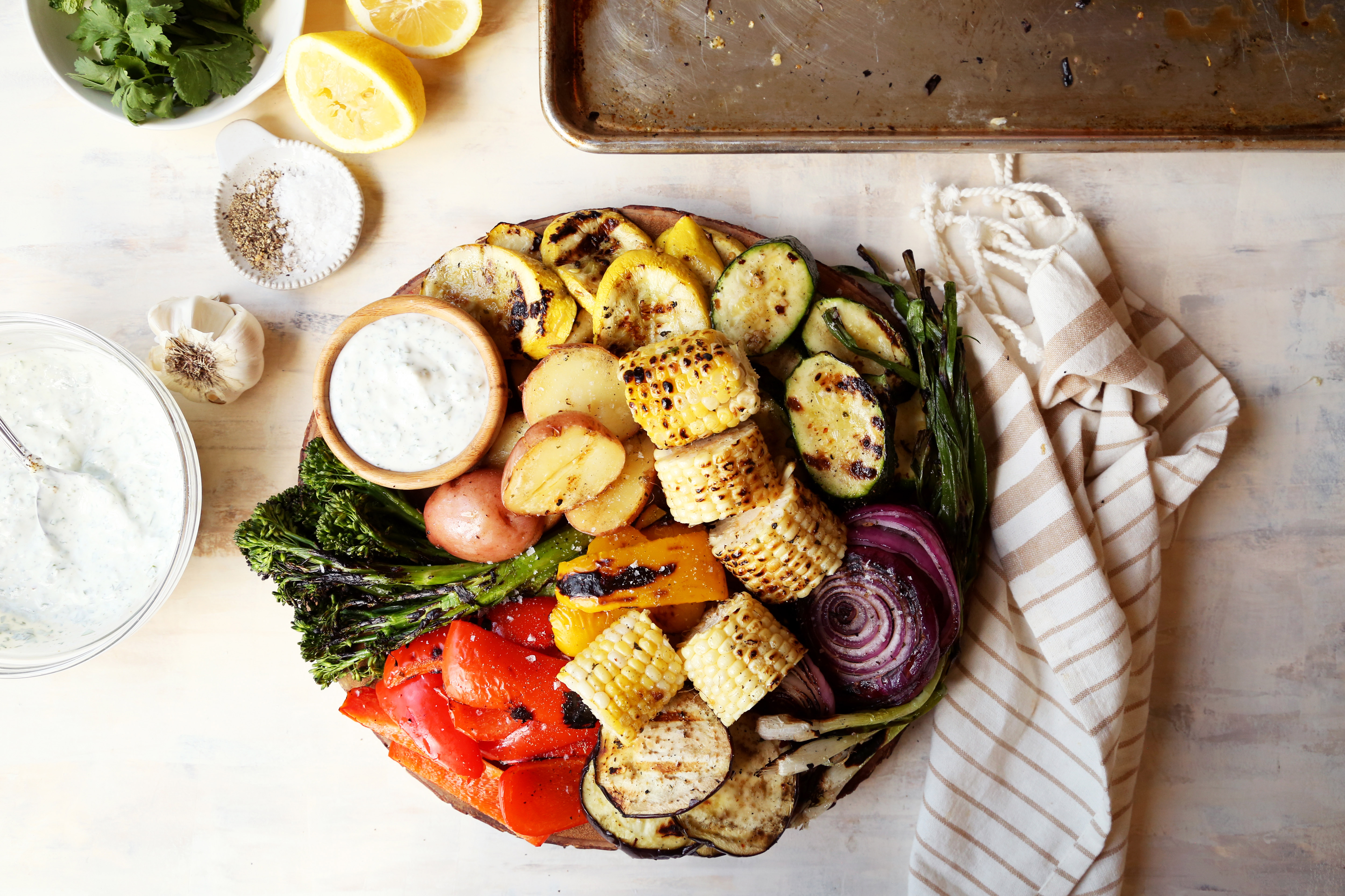 How To Build A Grilled Veggie Tray | Grilled Vegetable Tray