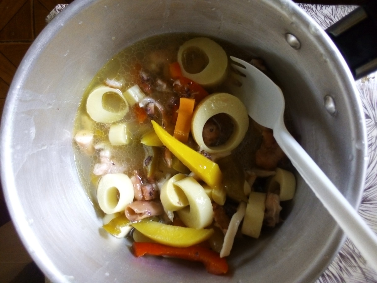 how to cook octopus soup