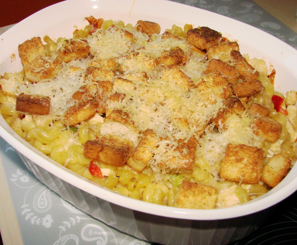 Caesar Chicken Pasta Recipe - Food.com