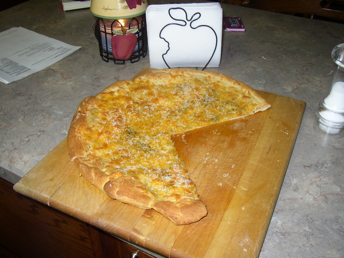 Cheesy Flat Bread Recipe - Food.com