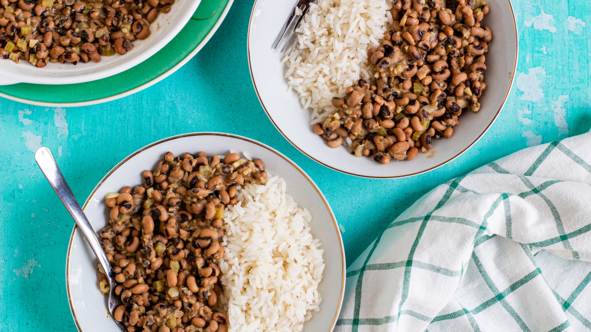 how to cook dried black eyed peas southern style