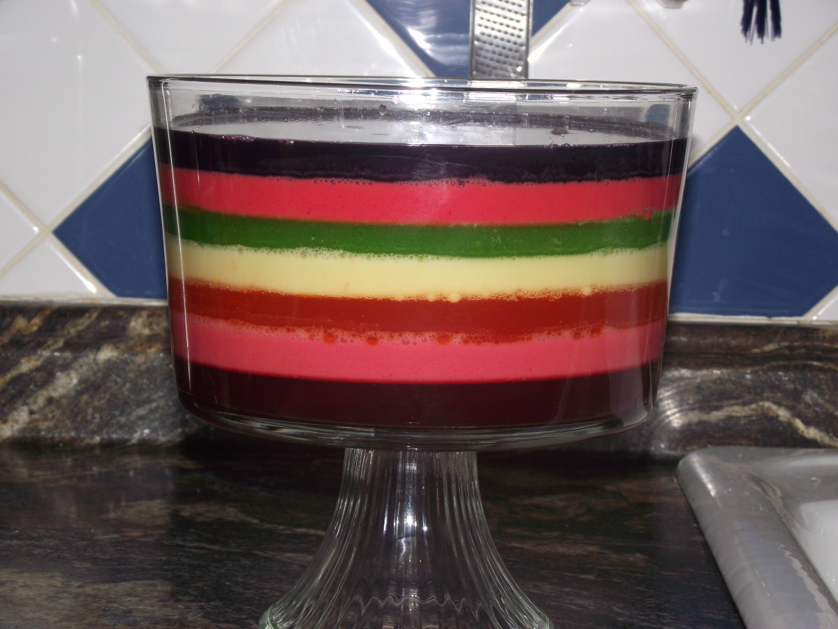 how to prepare layered jelly