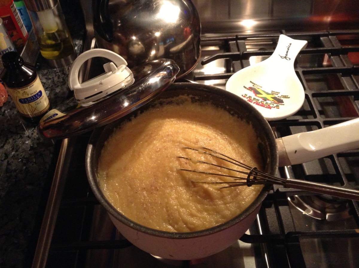 how to cook jamaican corn porridge