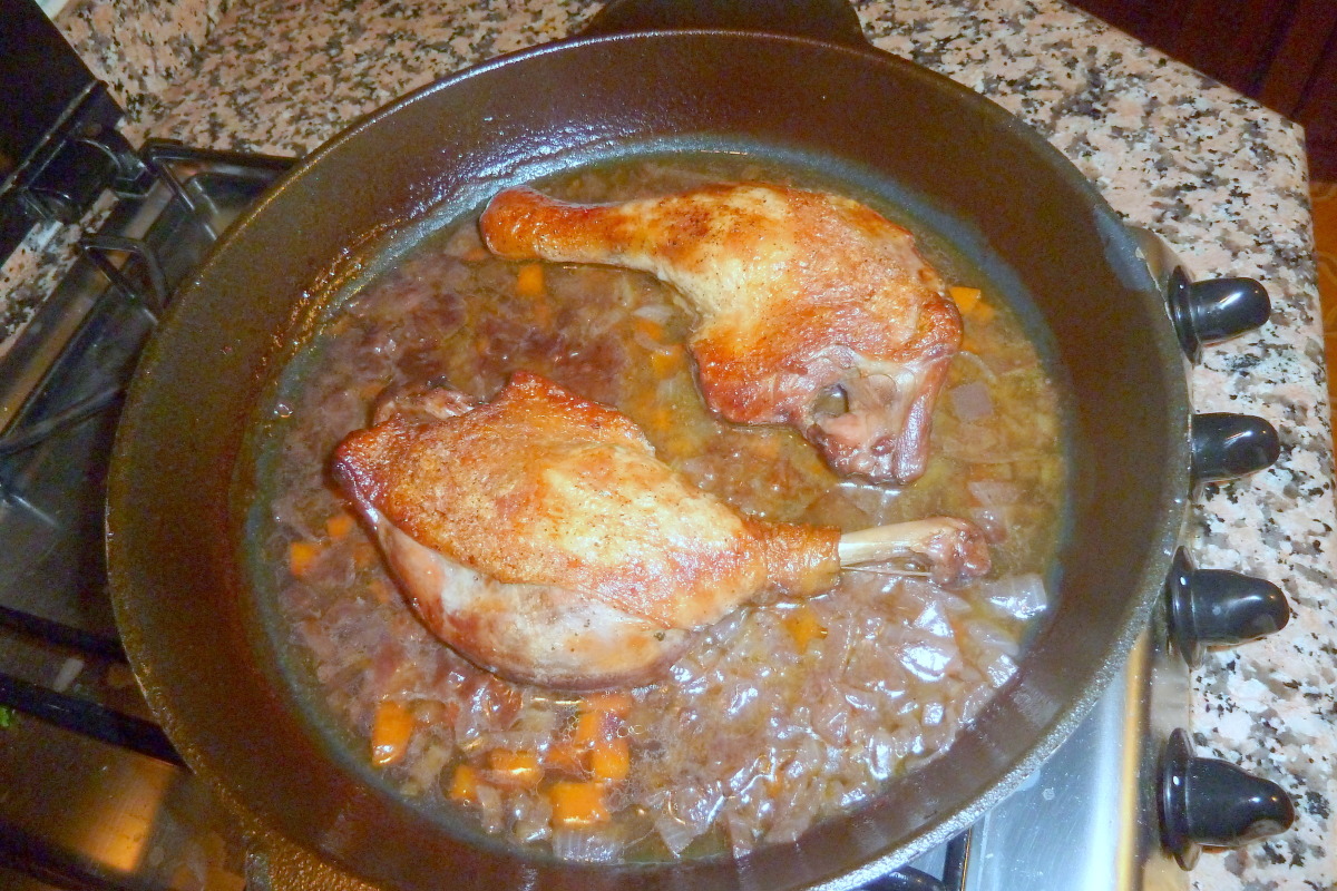 how to make duck legs in the oven