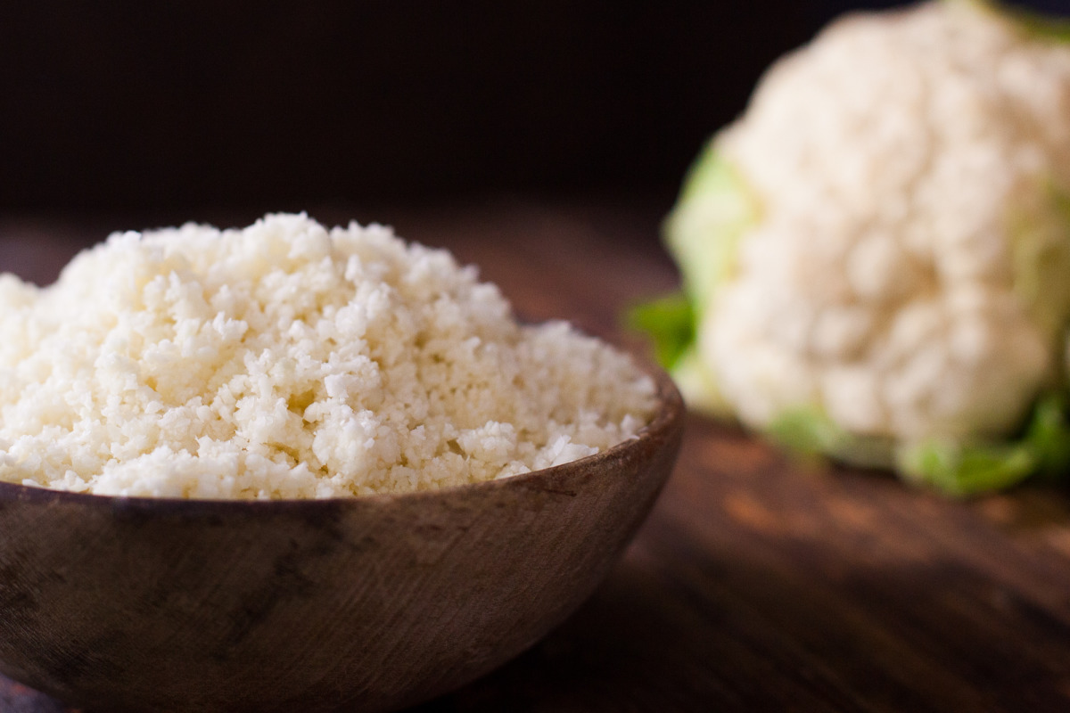 how to cook cauliflower rice in microwave