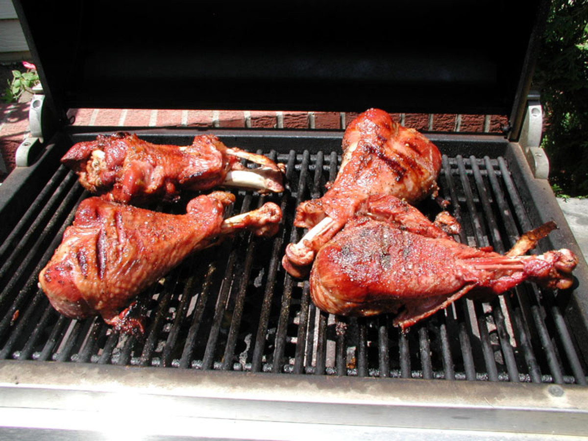 how to cook a turkey leg like at the fair