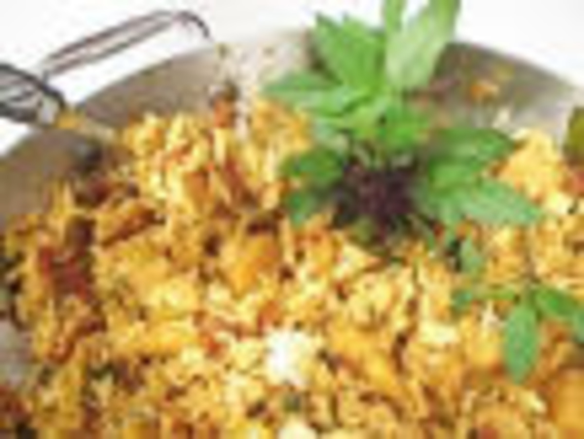 how to use turmeric to cook fried rice