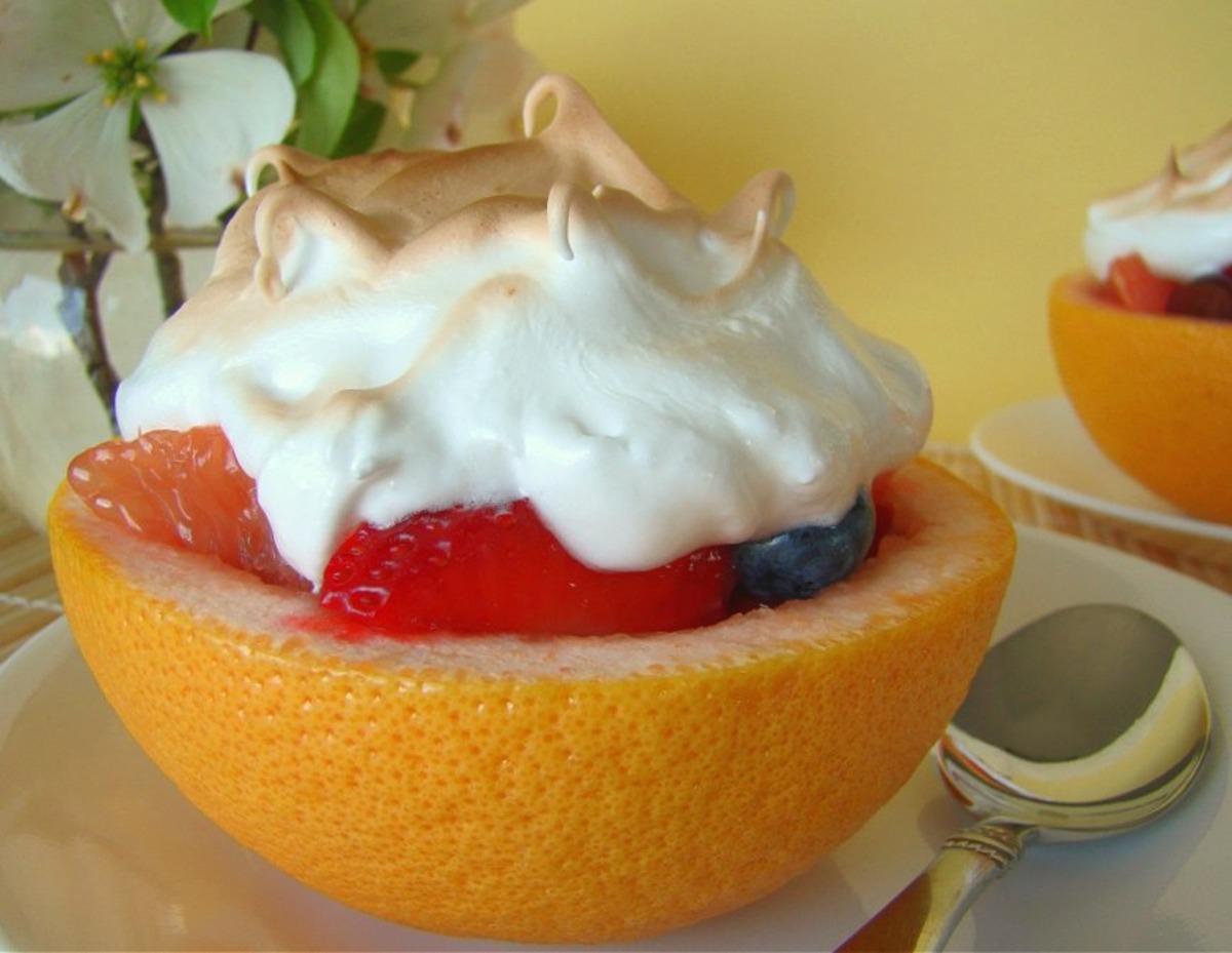 Baked Grapefruit Alaska Recipe - Food.com