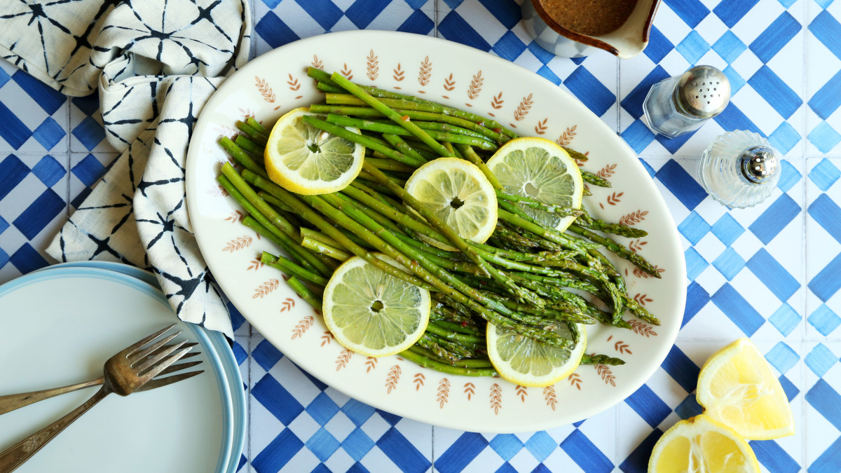 how to cook asparagus to eat cold