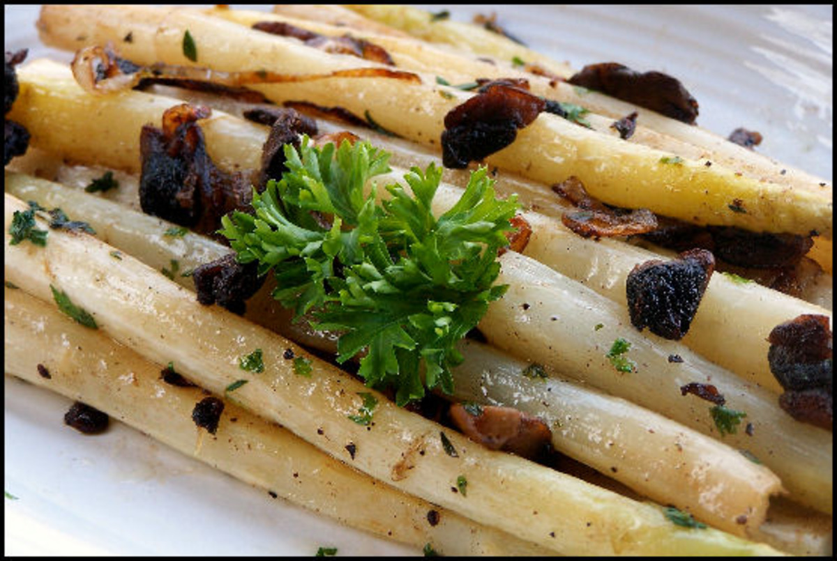 how to cook white asparagus in the oven