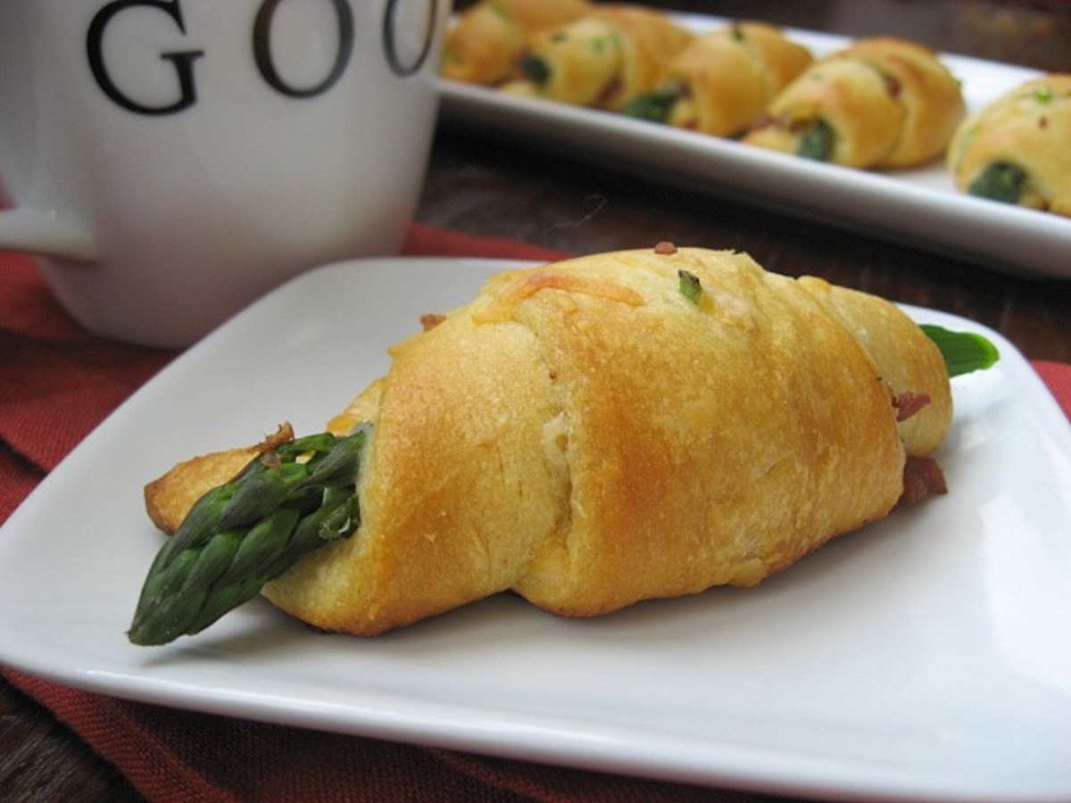 how to make asparagus rolls