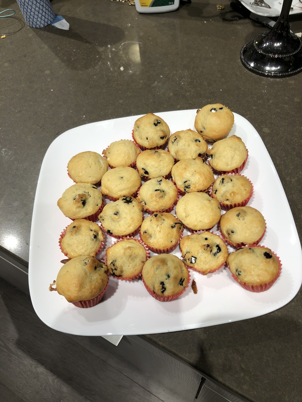 Blueberry (Or Chocolate Chip) Mini Muffins Recipe - Food.com