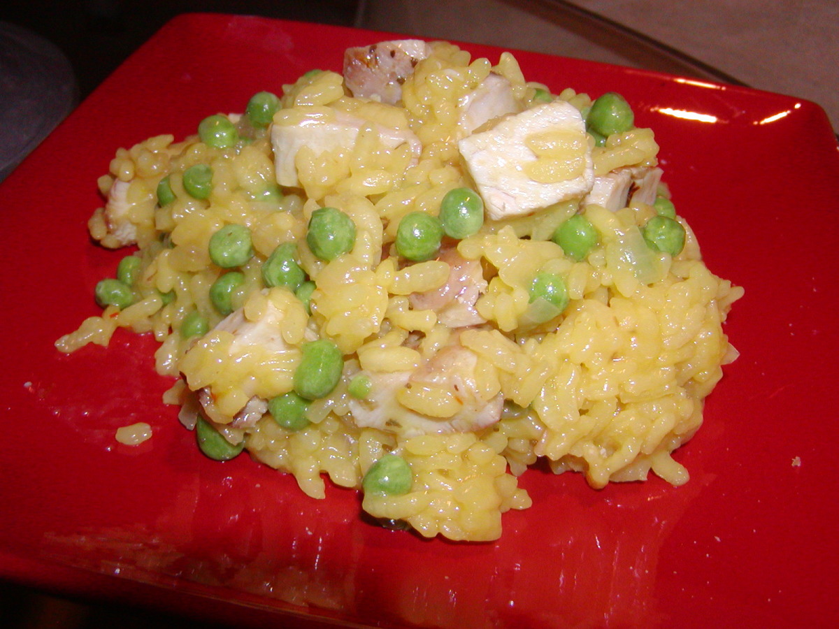 Chicken, Saffron Risotto (Low Fat) Recipe - Food.com