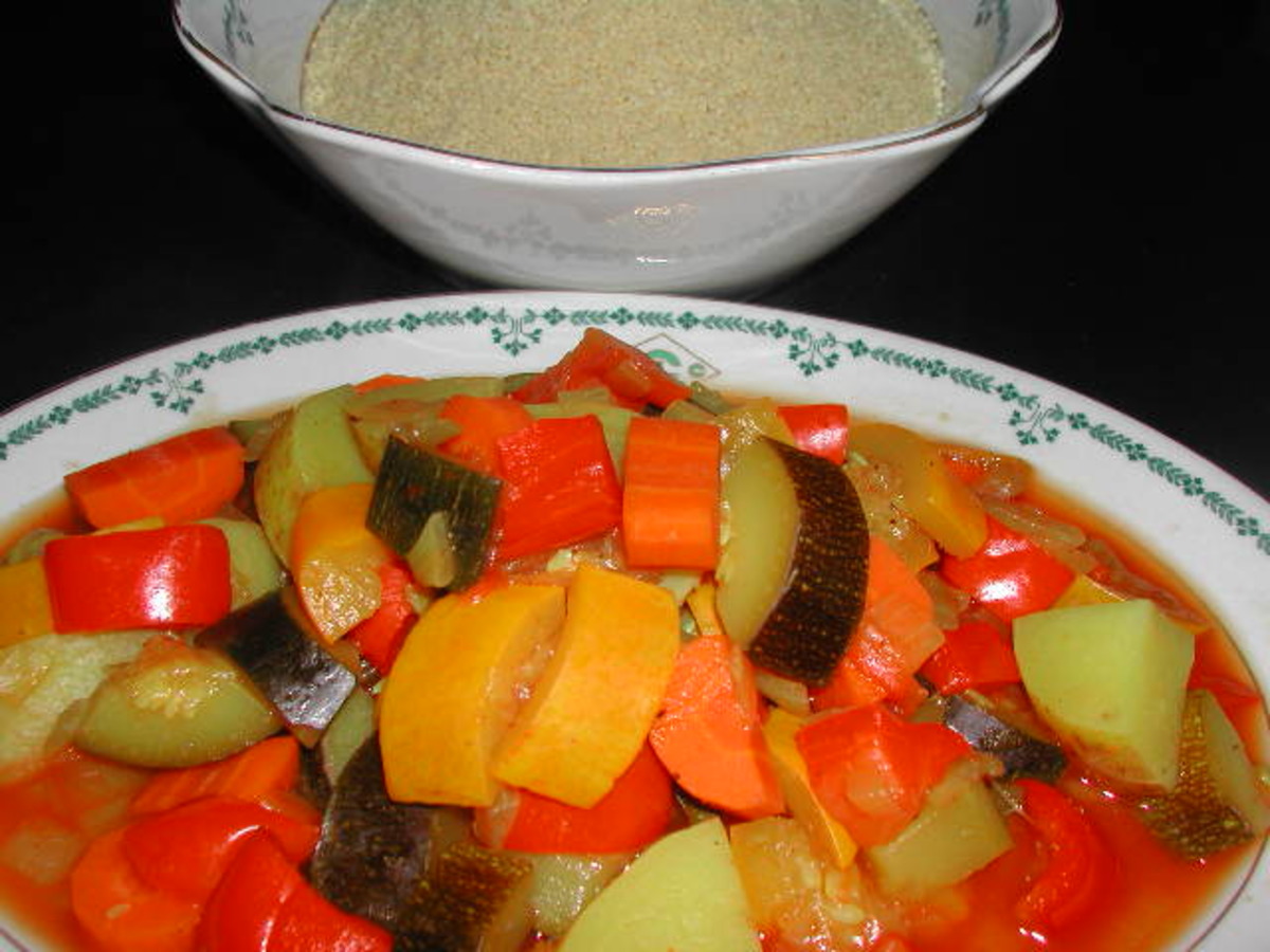 how to cook couscous algerien