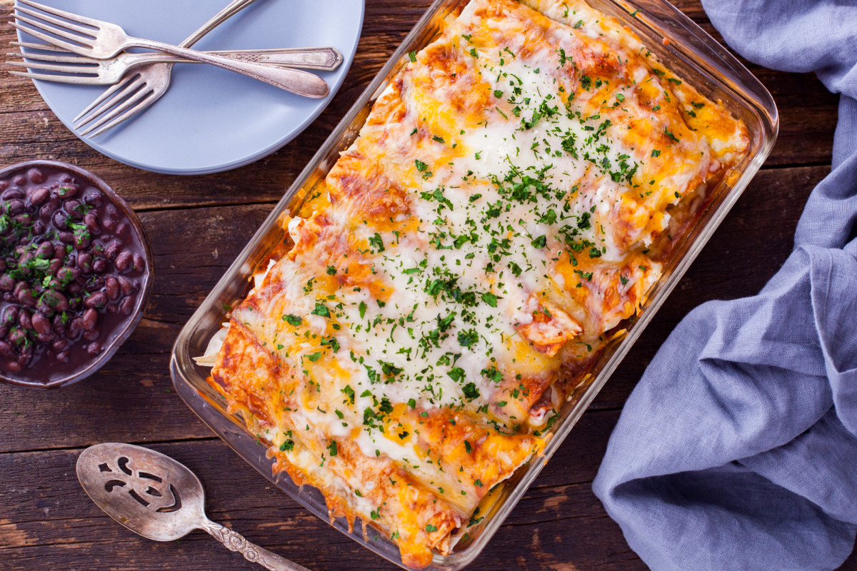 how to cook pork enchiladas