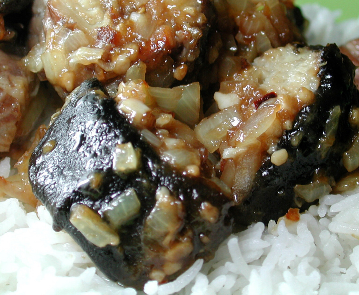 chinese eel dish