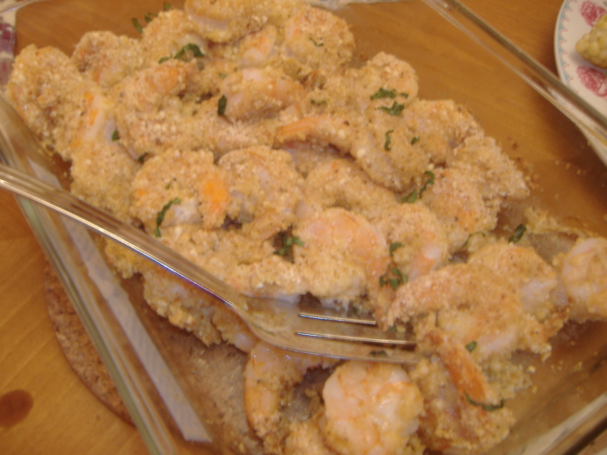 how to cook popcorn shrimp in oven