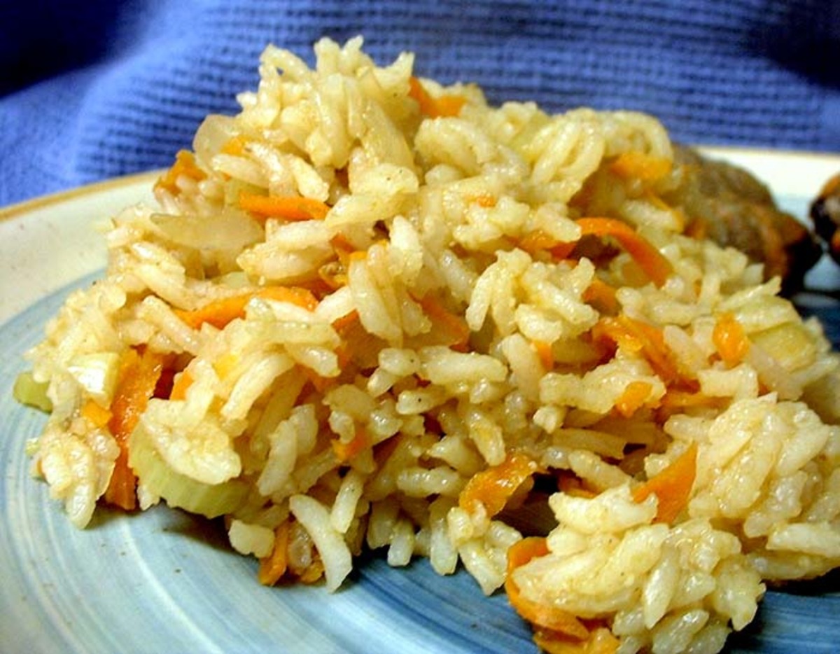 how to make rice pilaf in the oven